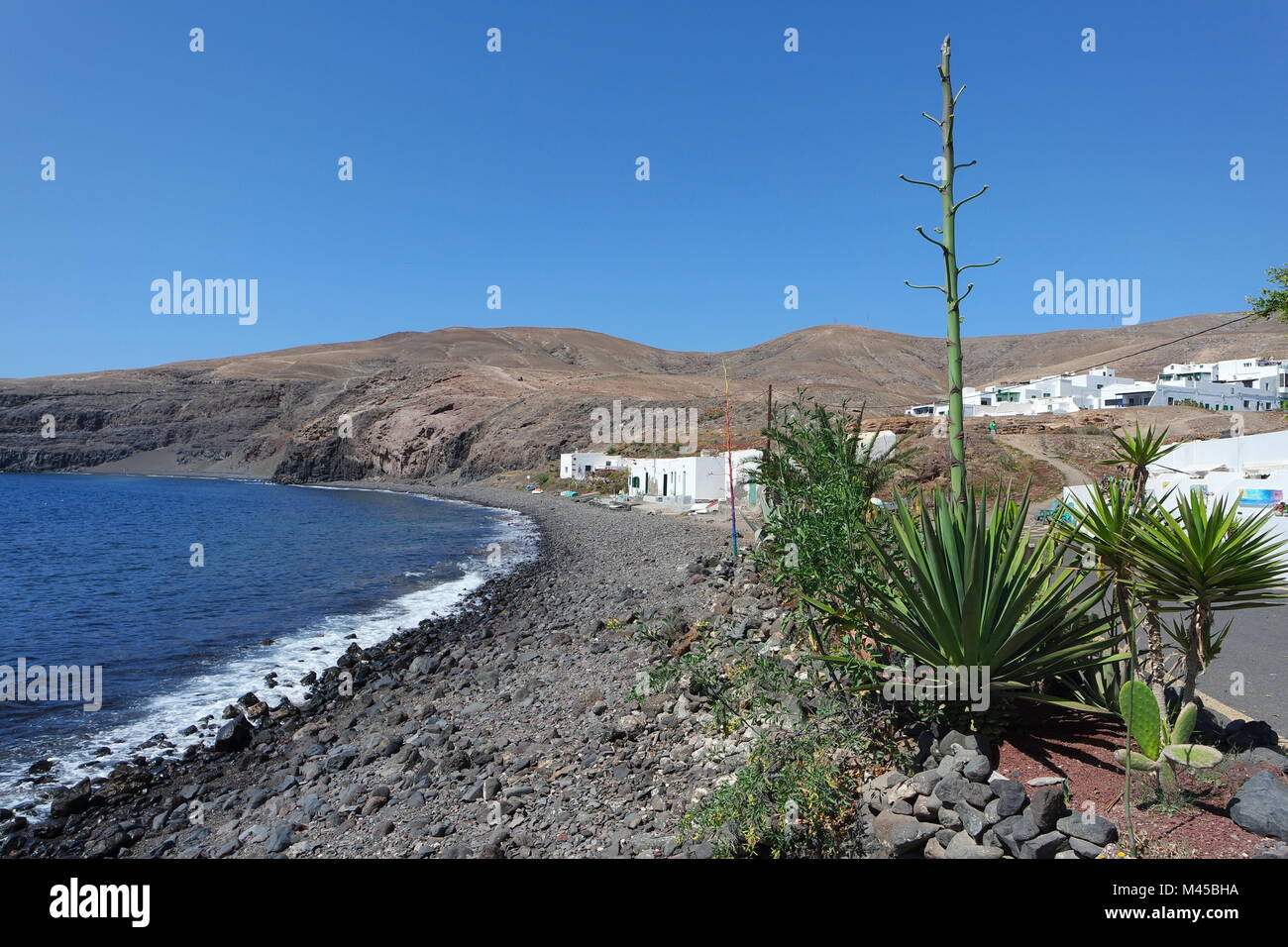 Playa Quemada, Lanzarote Stock Photo - Alamy