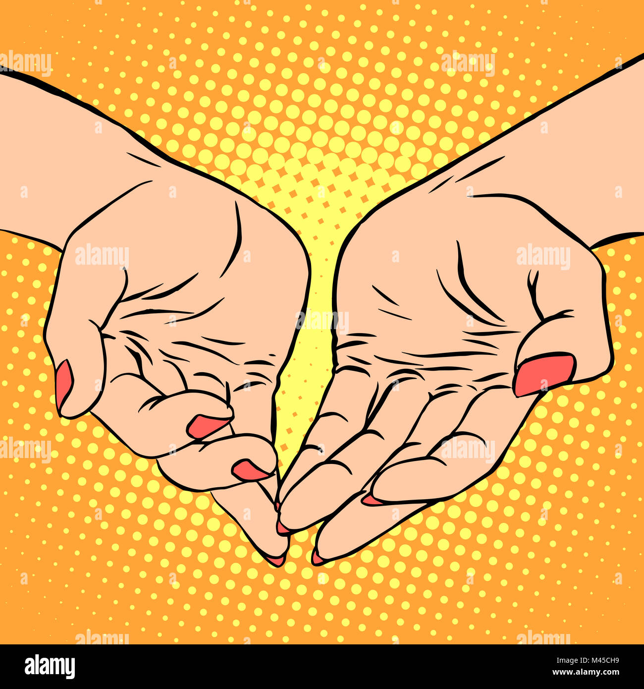 Hand heart shape hi-res stock photography and images - Alamy