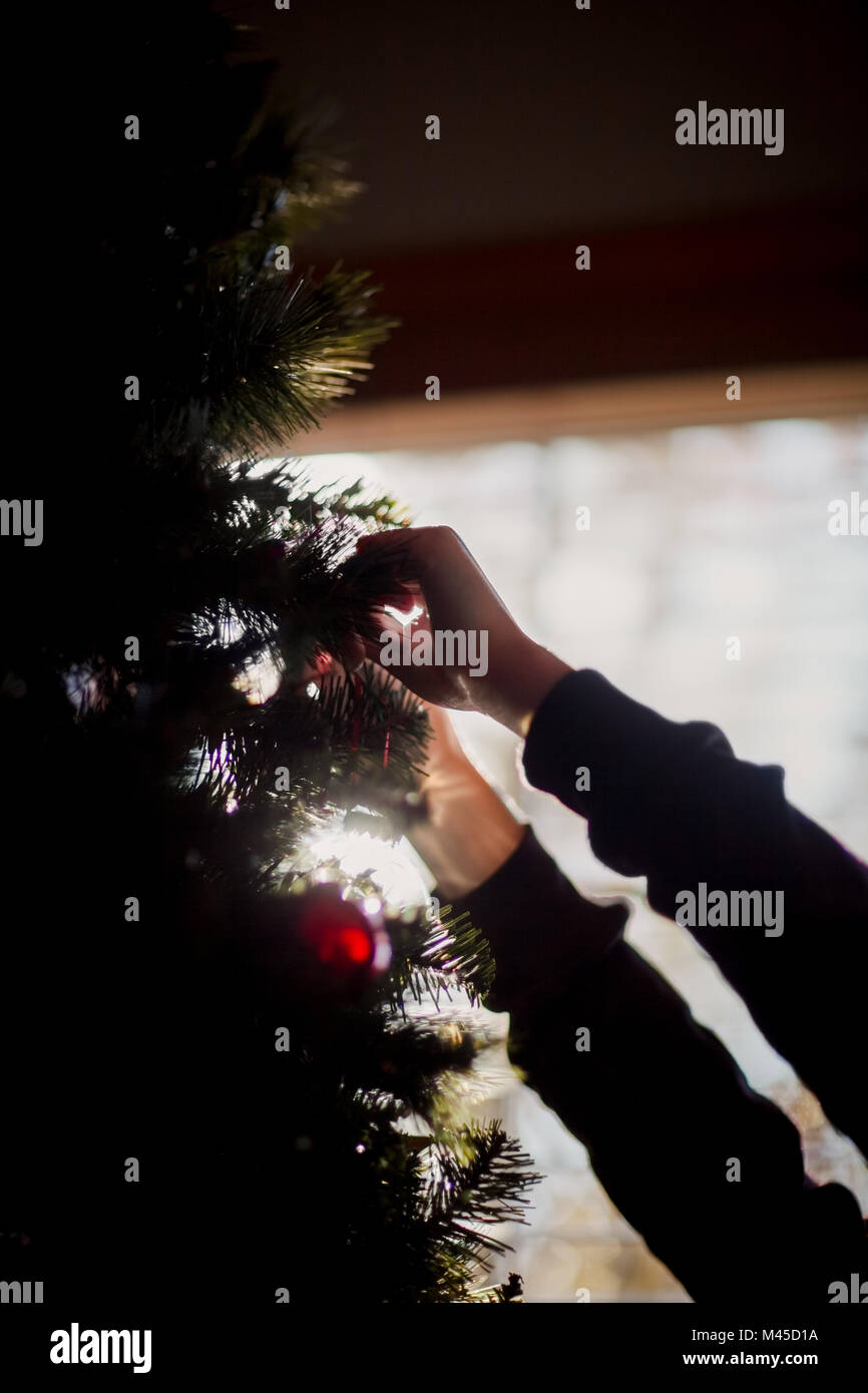 Putting out decorations hi-res stock photography and images - Alamy