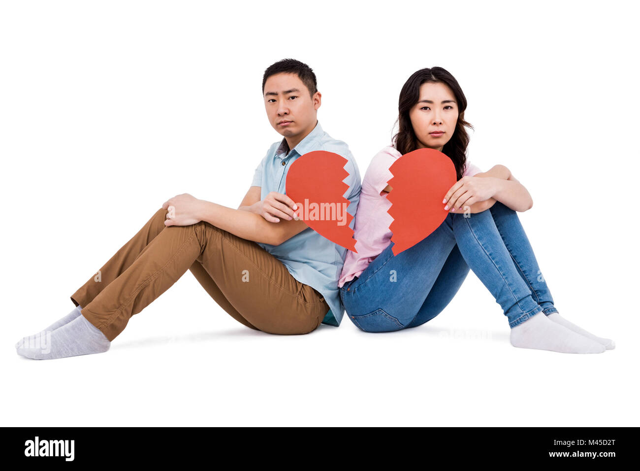 Chinese couple sad hi-res stock photography and images - Alamy