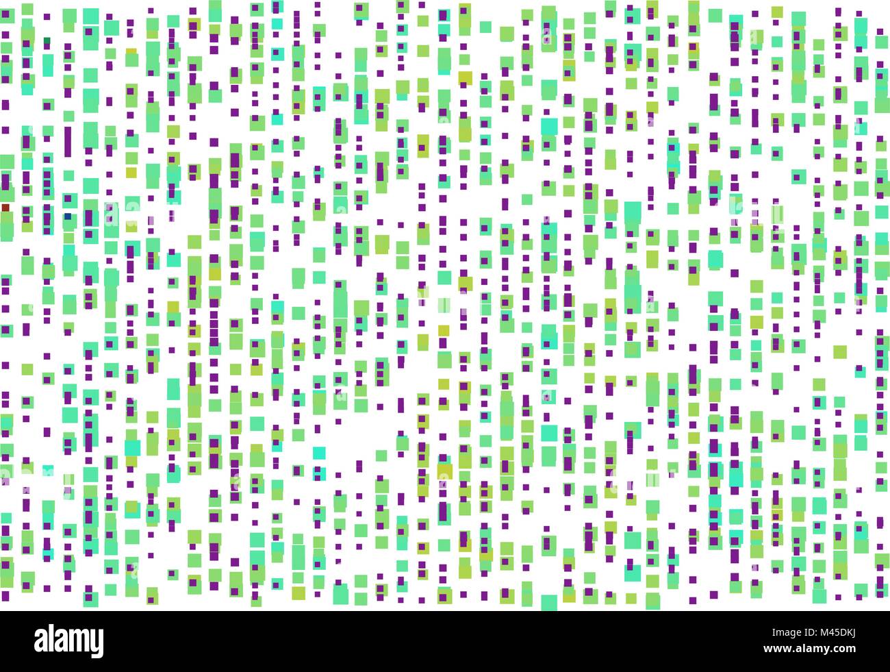 Vector graphic. Colored abstract overlapping square, rectangle shape ...