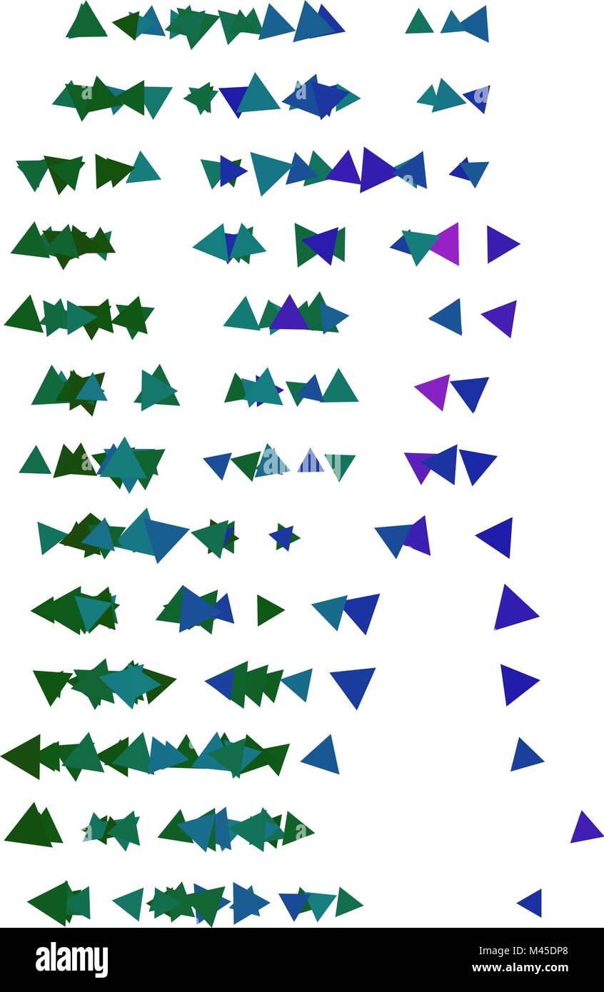 Vector graphic. Colored abstract overlapping triangle shape pattern ...