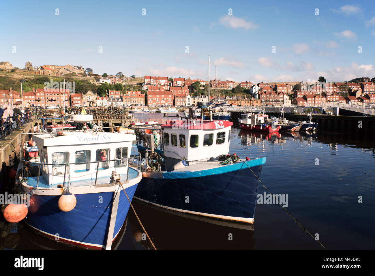 Whitby fishing boats hi-res stock photography and images - Alamy