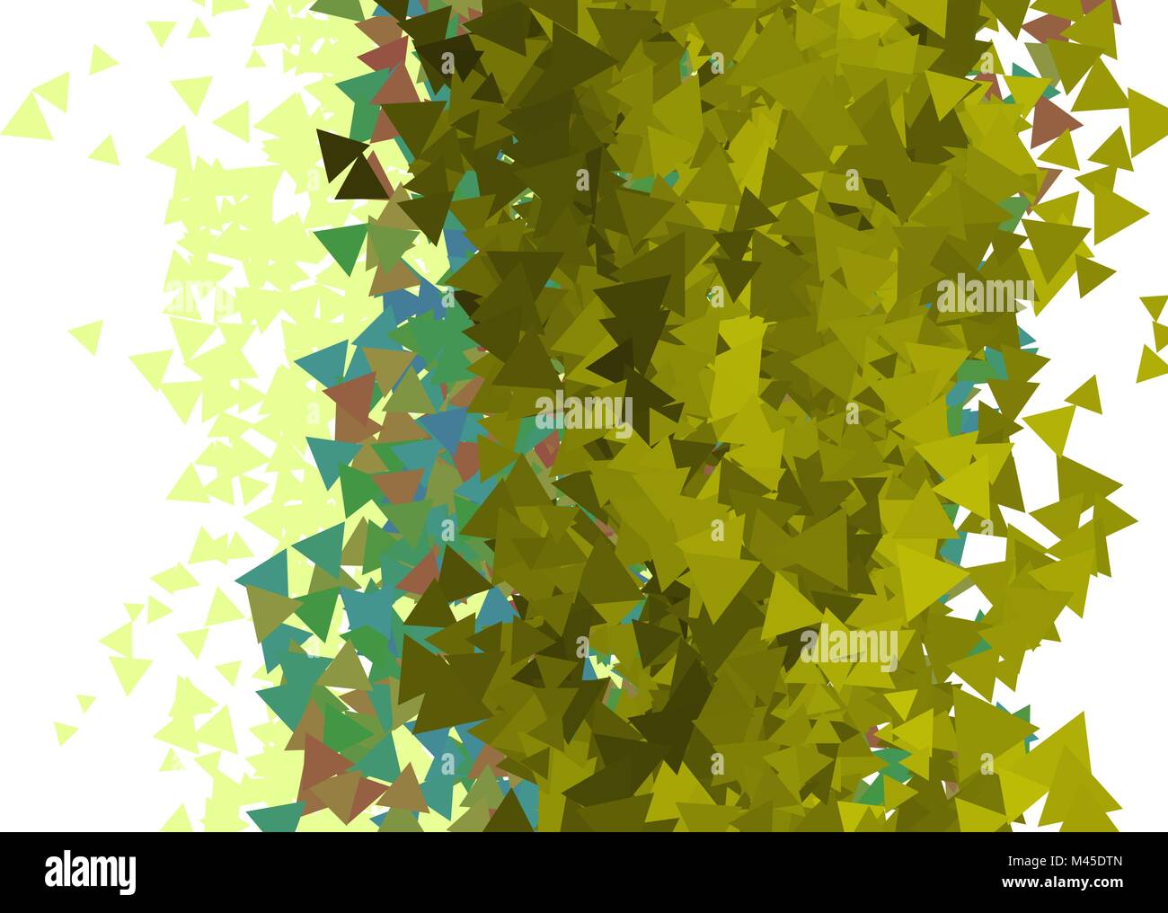 Vector graphic. Colored abstract overlapping triangle shape pattern ...