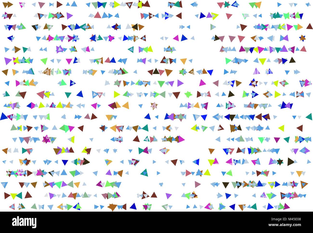 Vector graphic. Colored abstract overlapping triangle shape pattern ...
