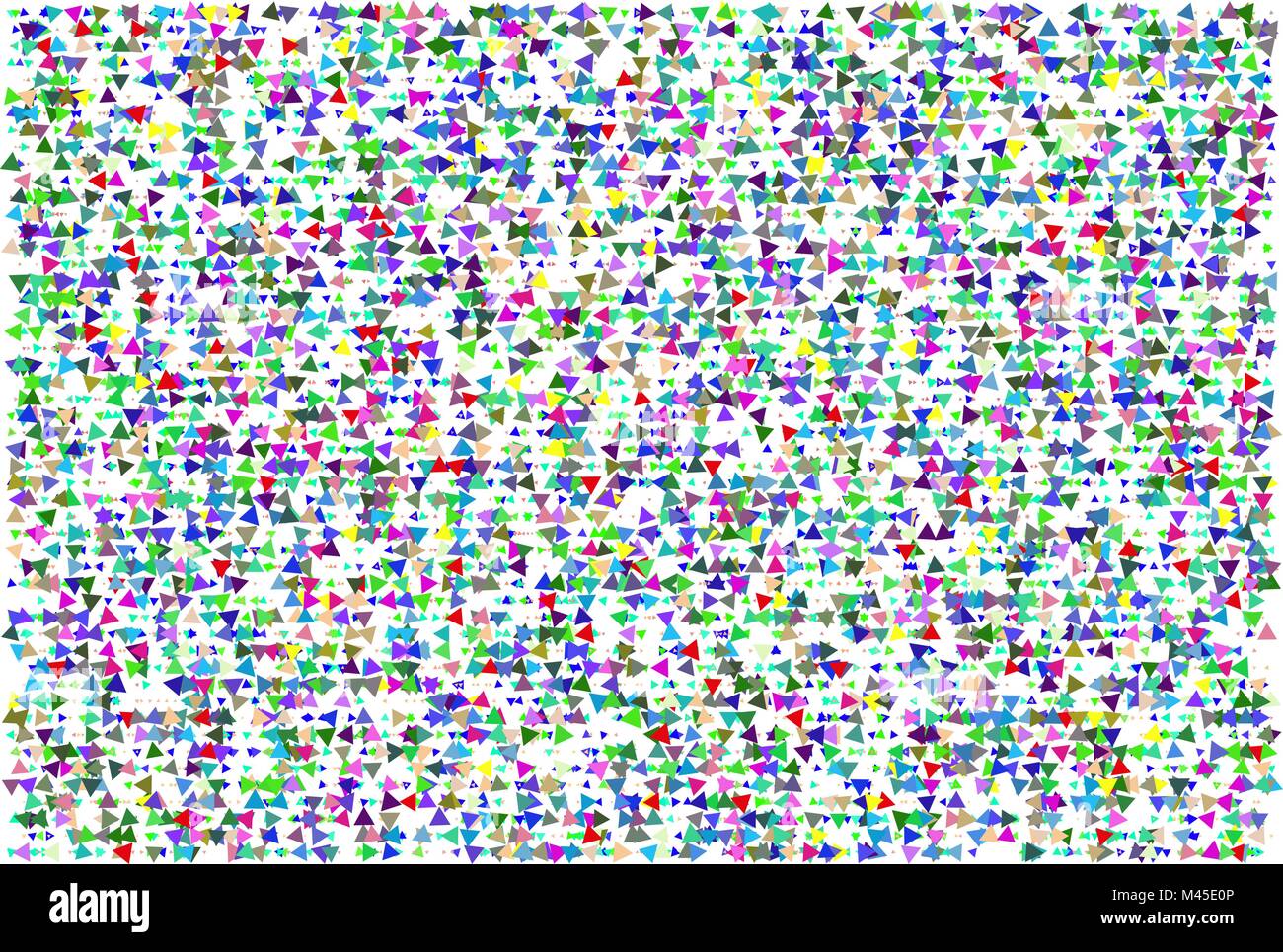 Vector graphic. Colored abstract overlapping triangle shape pattern ...