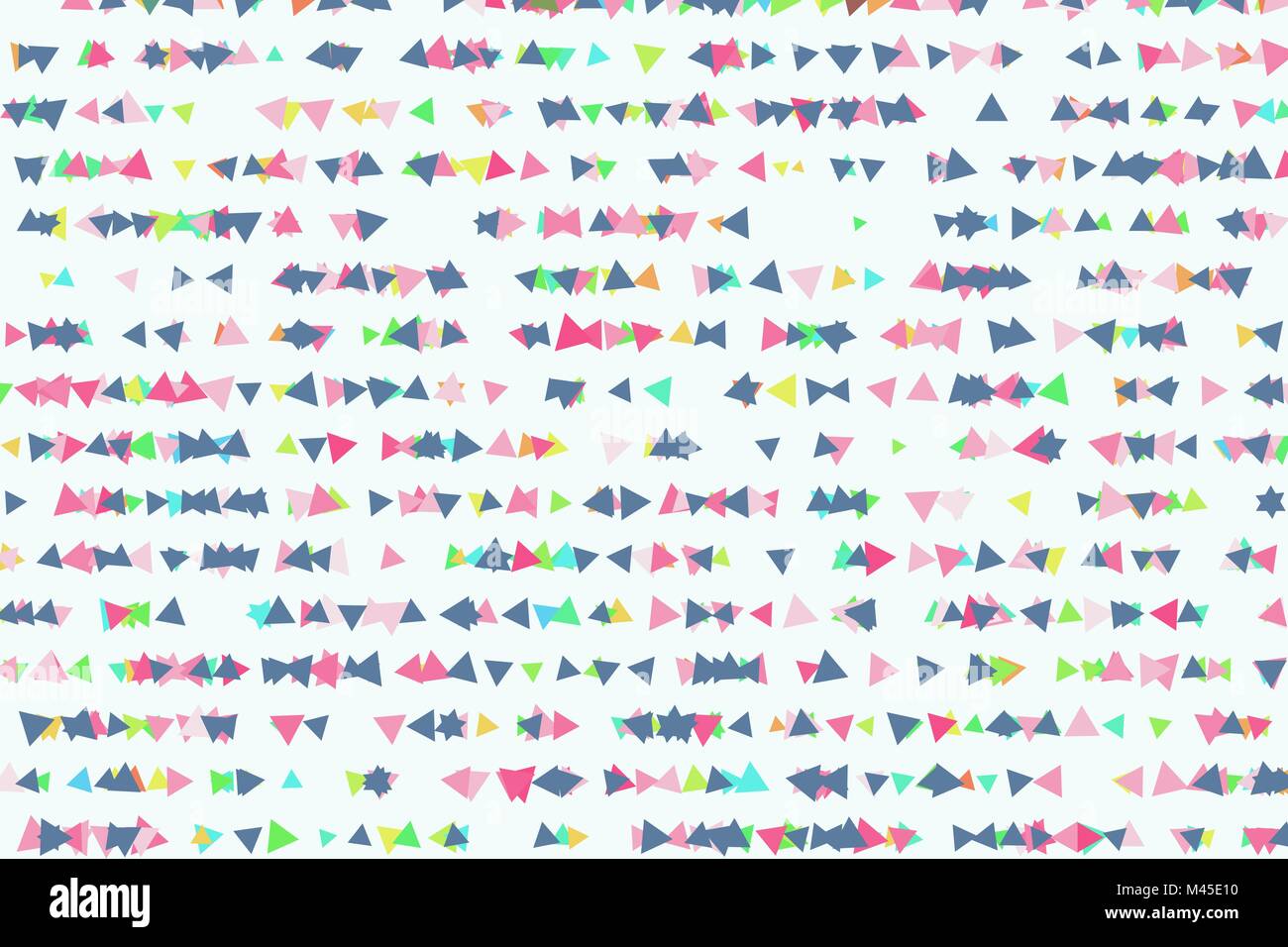 Vector graphic. Colored abstract overlapping triangle shape pattern ...