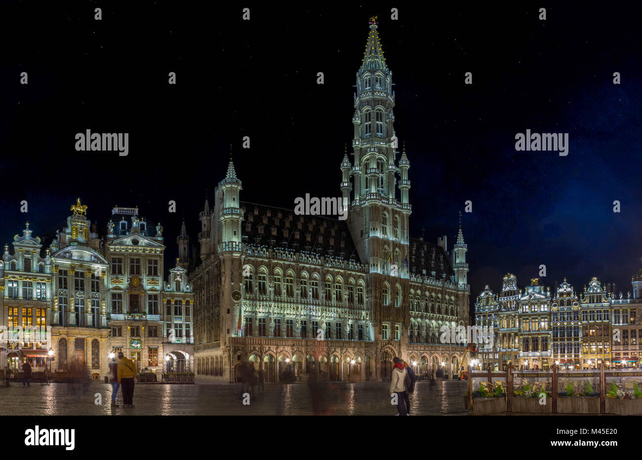 The Grand-Place is the central square of the City of Brussels. All over ...