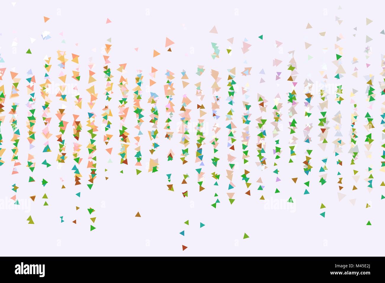 Vector graphic. Colored abstract overlapping triangle shape pattern ...