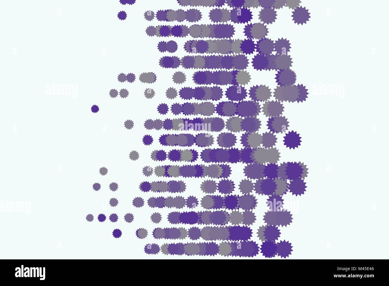 Vector graphic. Colored abstract overlapping star shape pattern. Good ...