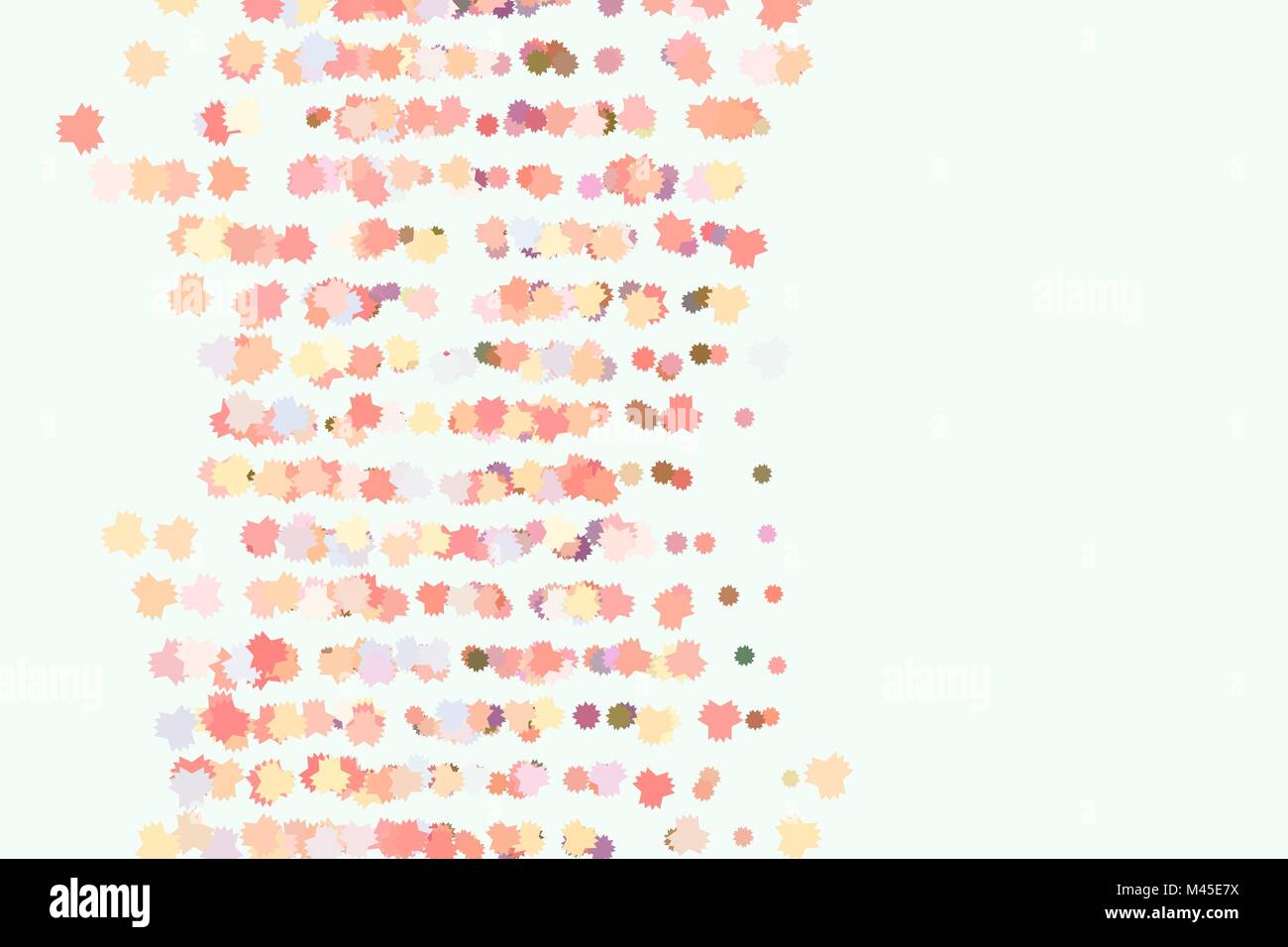 Vector graphic. Colored abstract overlapping star shape pattern. Good ...
