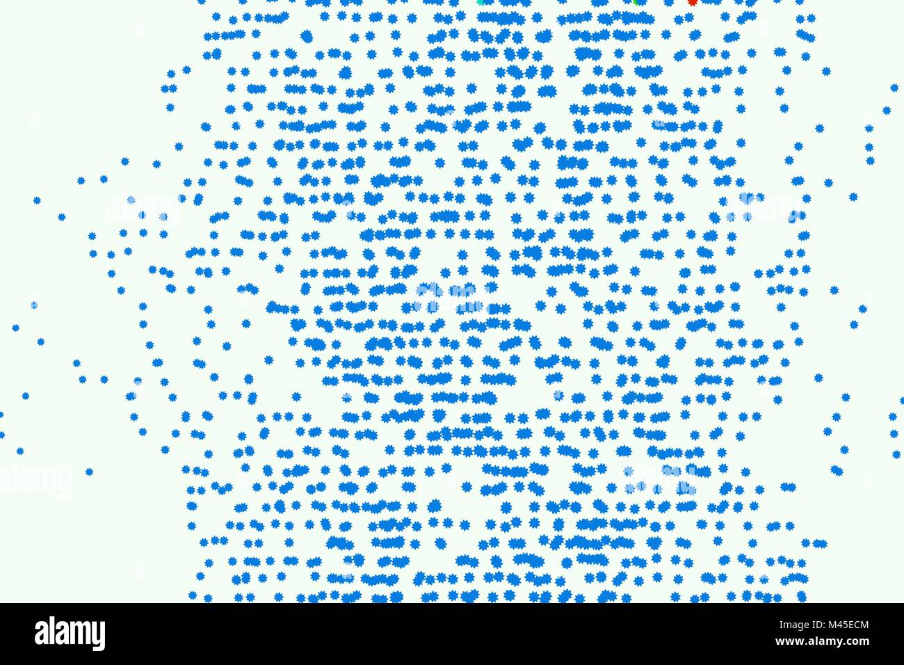 Vector graphic. Colored abstract overlapping star shape pattern. Good ...