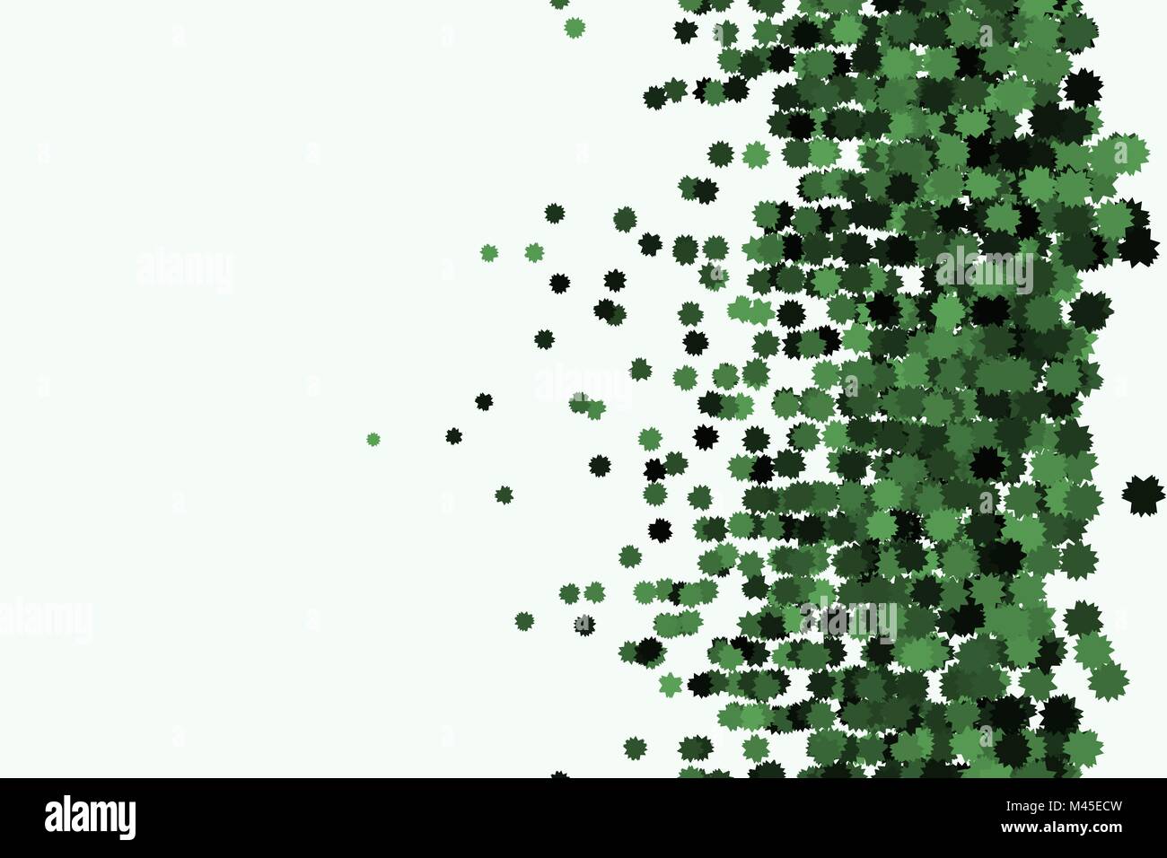 Vector graphic. Colored abstract overlapping star shape pattern. Good ...