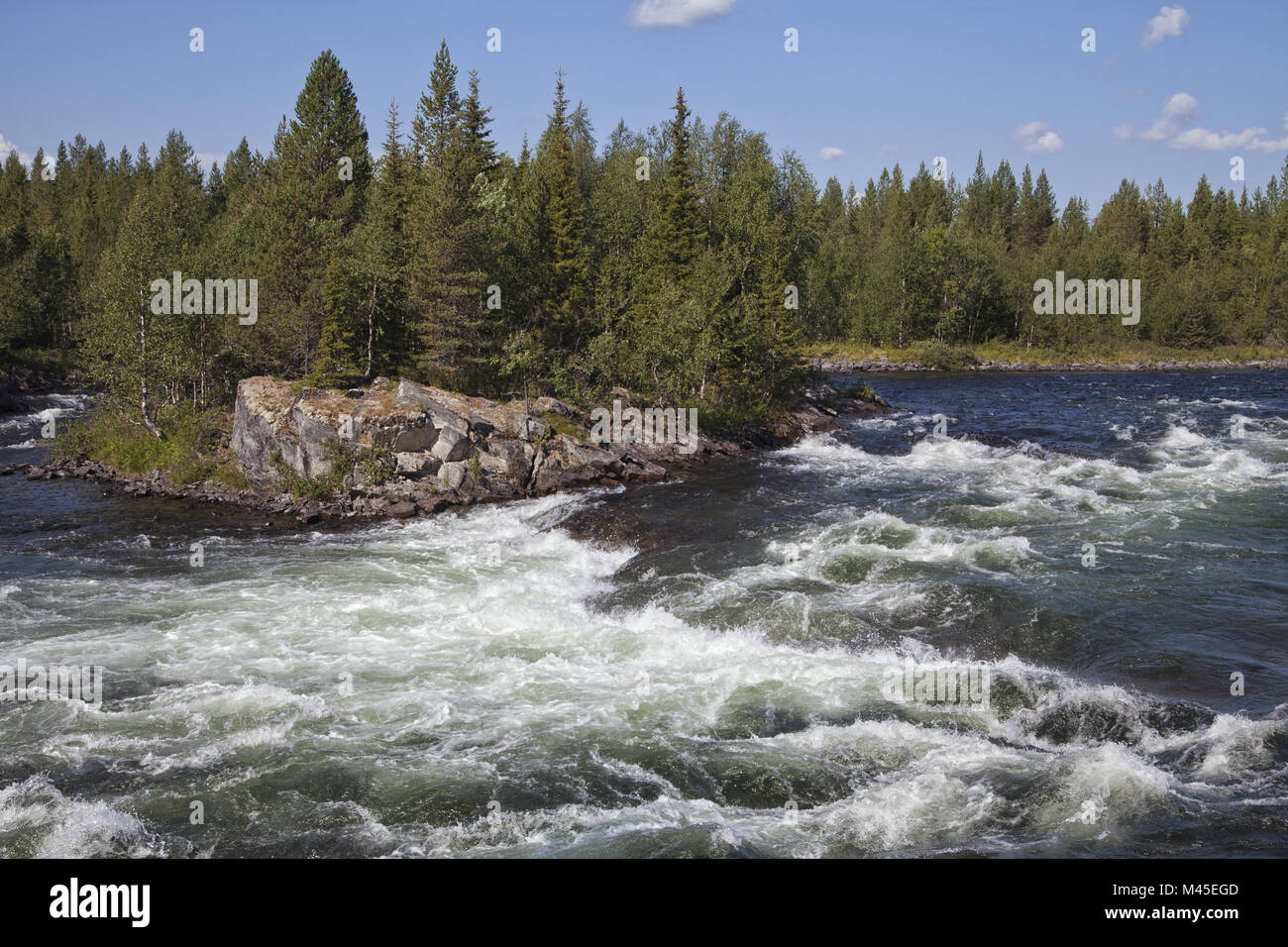 Umba river, Russia Stock Photo - Alamy