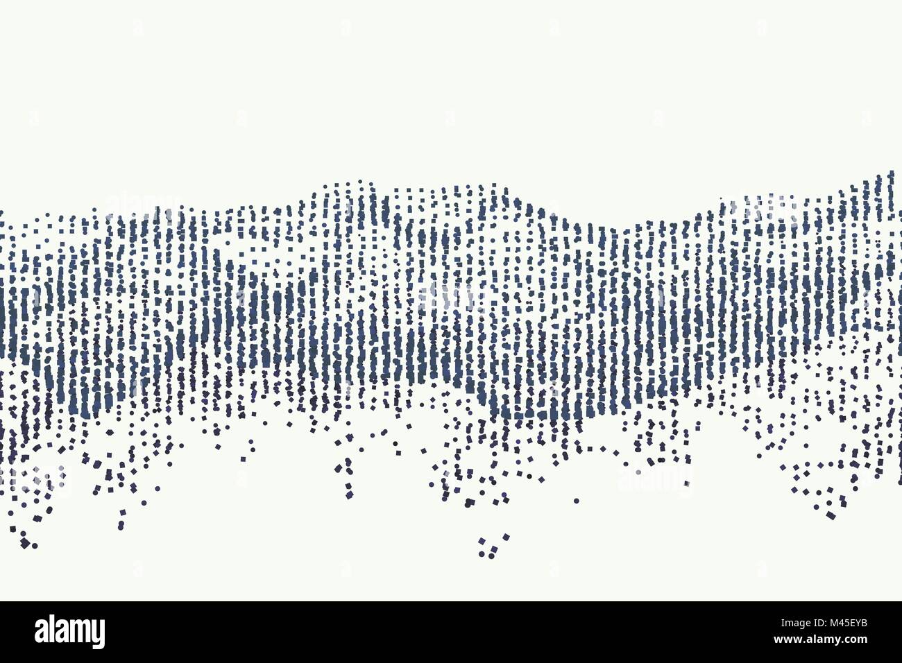 Vector graphic. Colored abstract overlapping ellipse & square box shape ...