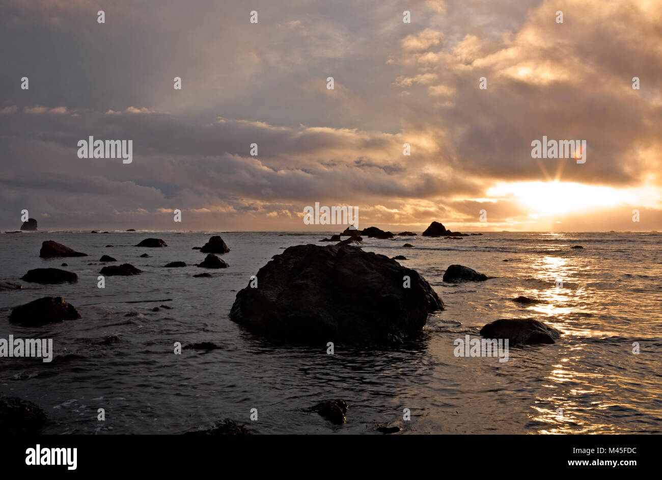 Northwest corner of the olympic peninsula hi-res stock photography and ...