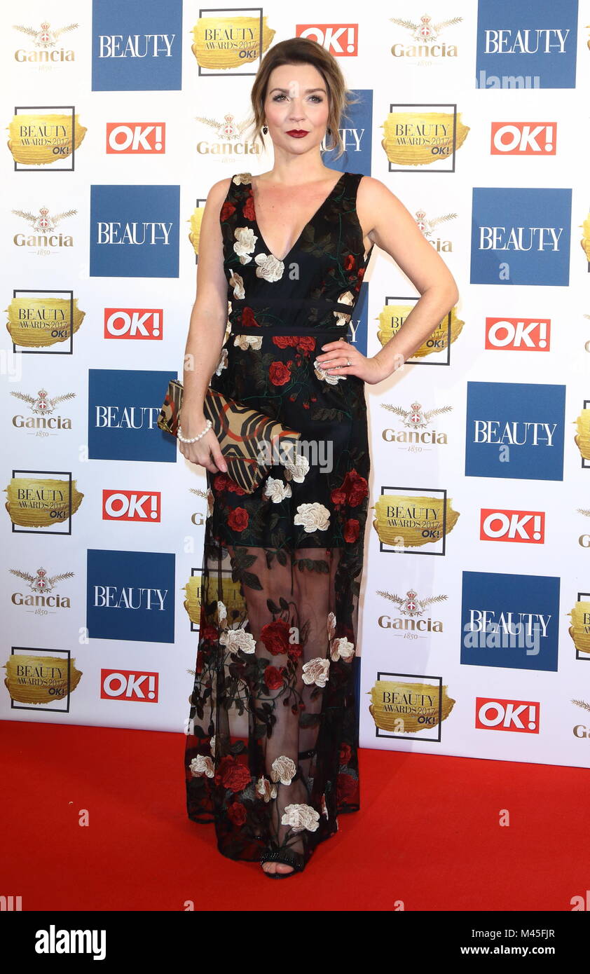 London, UK. Candice Brown at The Beauty Awards with OK! 2017, held at ...