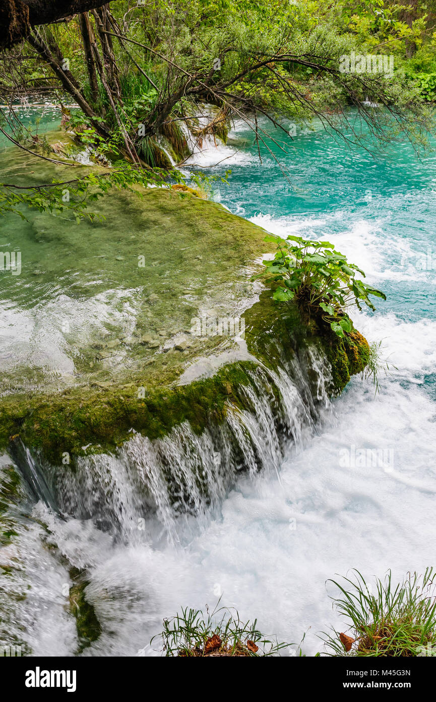 Waterfalls in Plitvice Lakes National Park, Croatia Stock Photo - Alamy