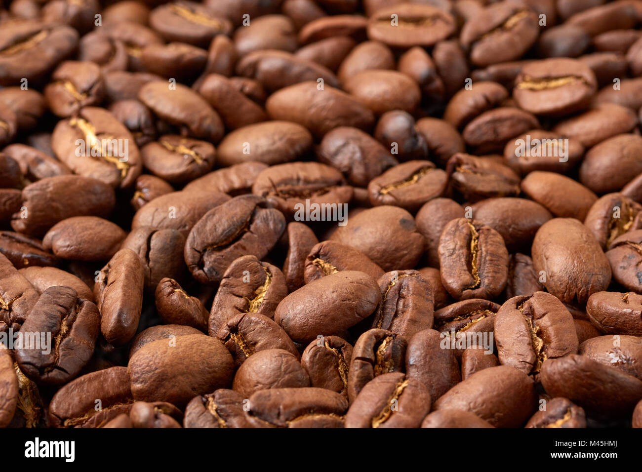 Coffee beans background Stock Photo - Alamy