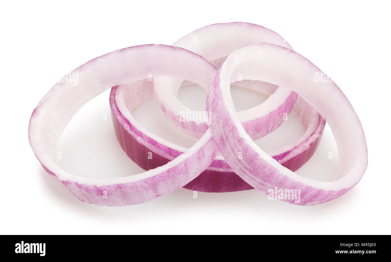 Red onion sliced rings hi-res stock photography and images - Alamy