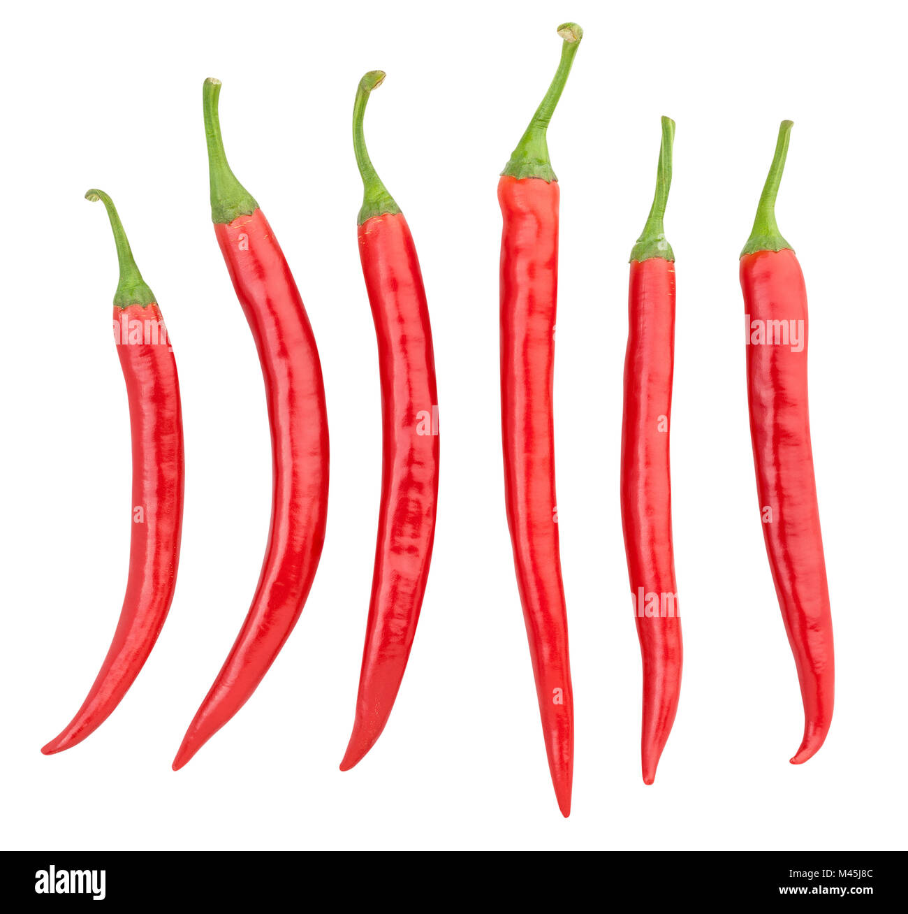 chili pepper path isolated Stock Photo - Alamy