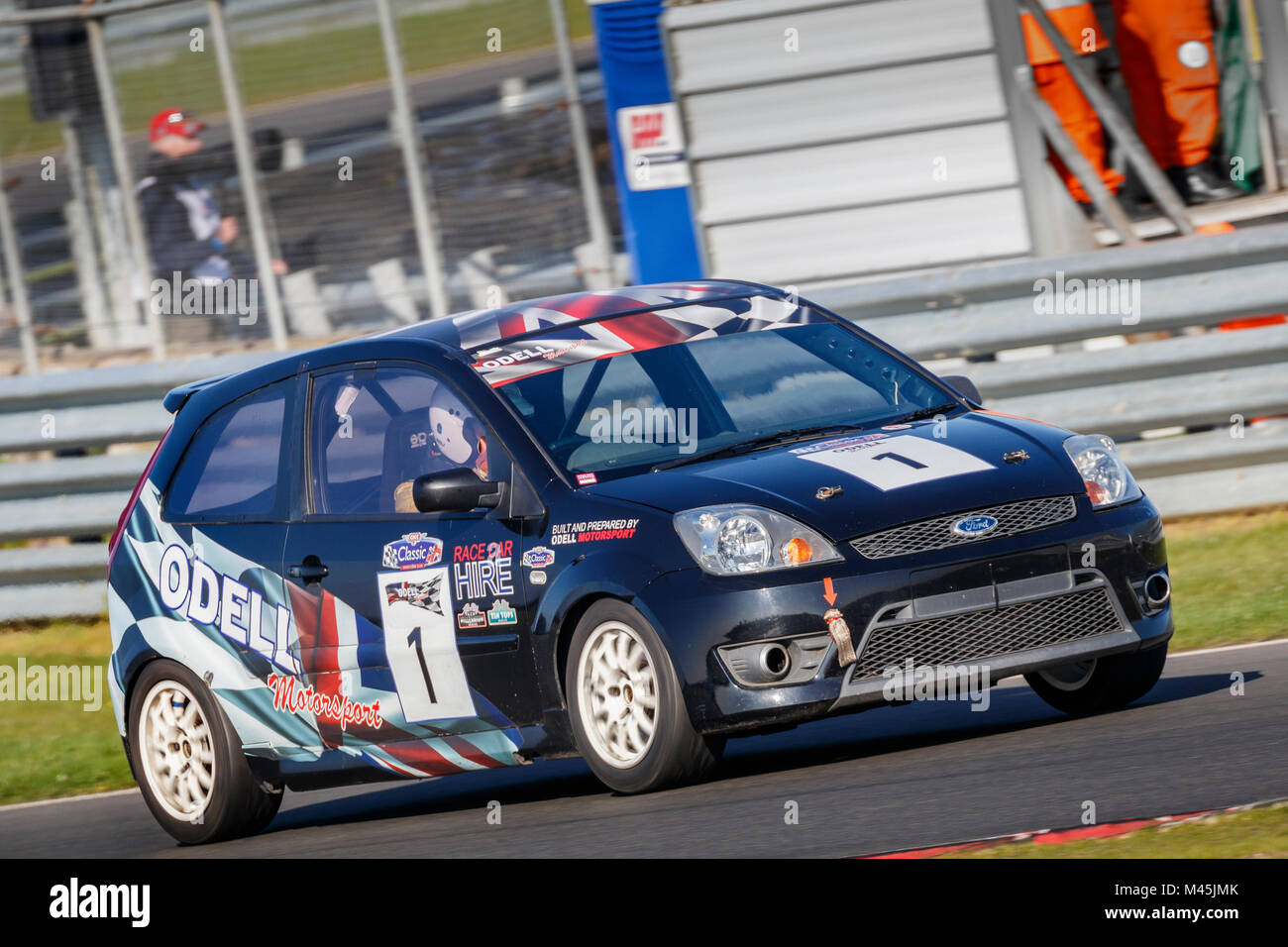 2006 Ford Fiesta ST Class C Enduro with driver Steve Papworth at the ...