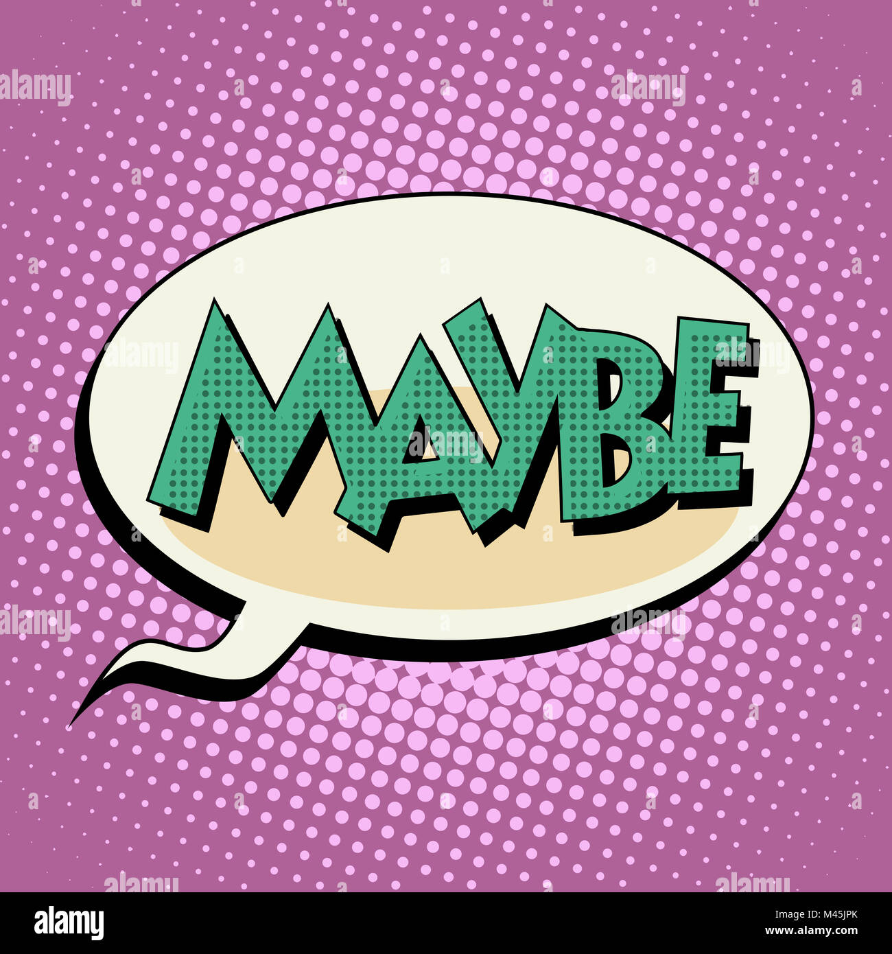 Retro comic book style cartoon hi-res stock photography and images - Alamy