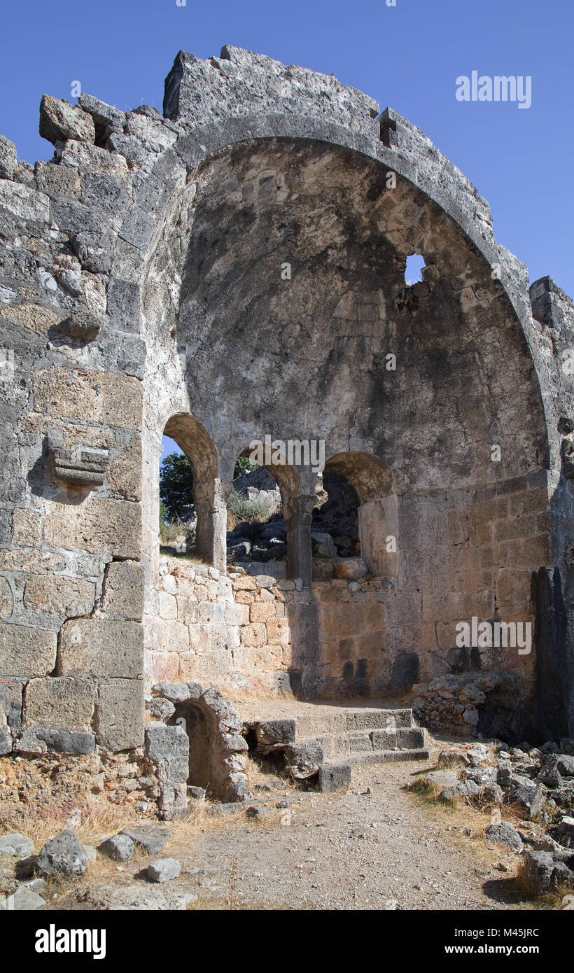 Ruins of the St. Nicholas church, Turkey Stock Photo - Alamy