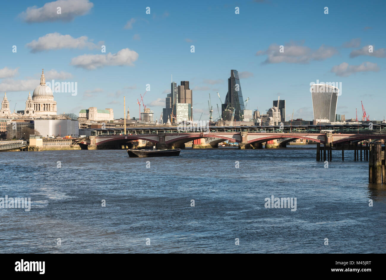 London - Scenes from the River Thames Stock Photo - Alamy