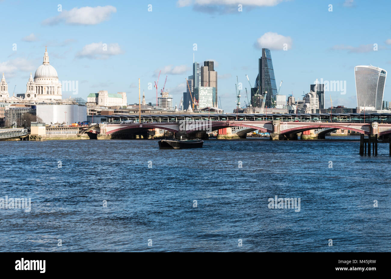 London - Scenes from the River Thames Stock Photo - Alamy