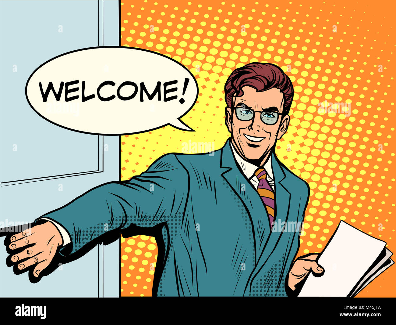 Interview door sign hi-res stock photography and images - Alamy