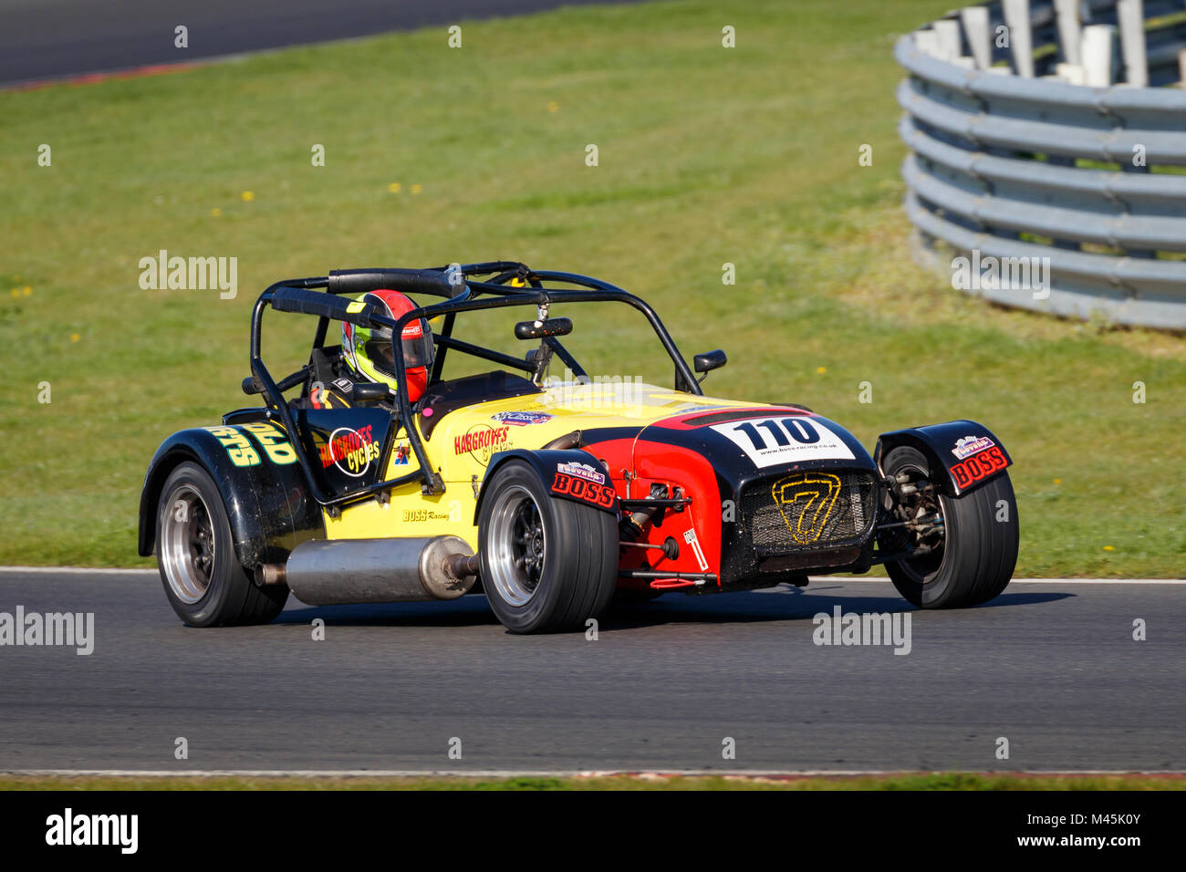 1997 Caterham Superlight R with driver Peter Hargroves during the CSCC ...