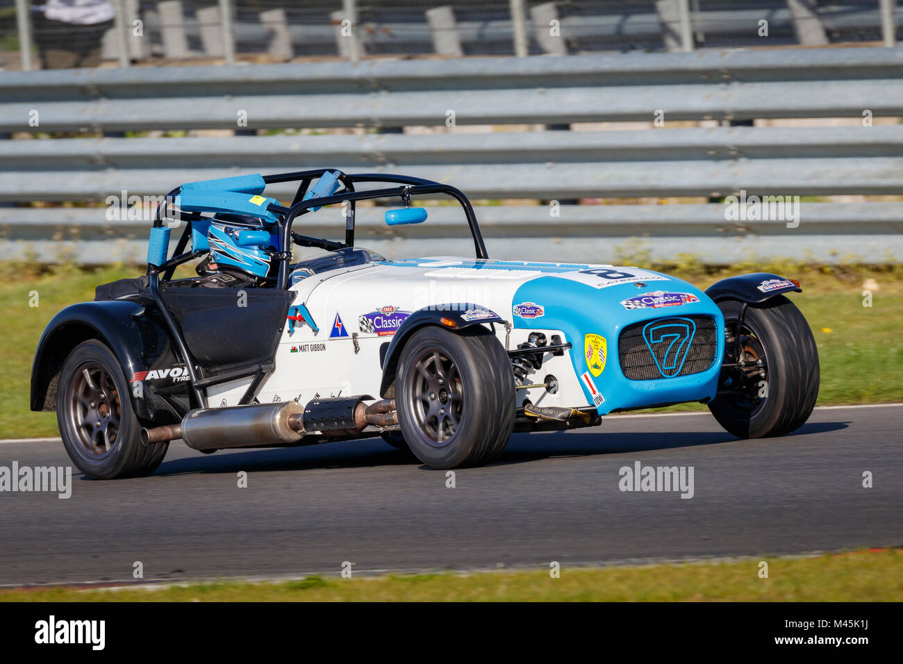 2013 Caterham Tracksport with driver Matthew Gibbon during the CSCC ...