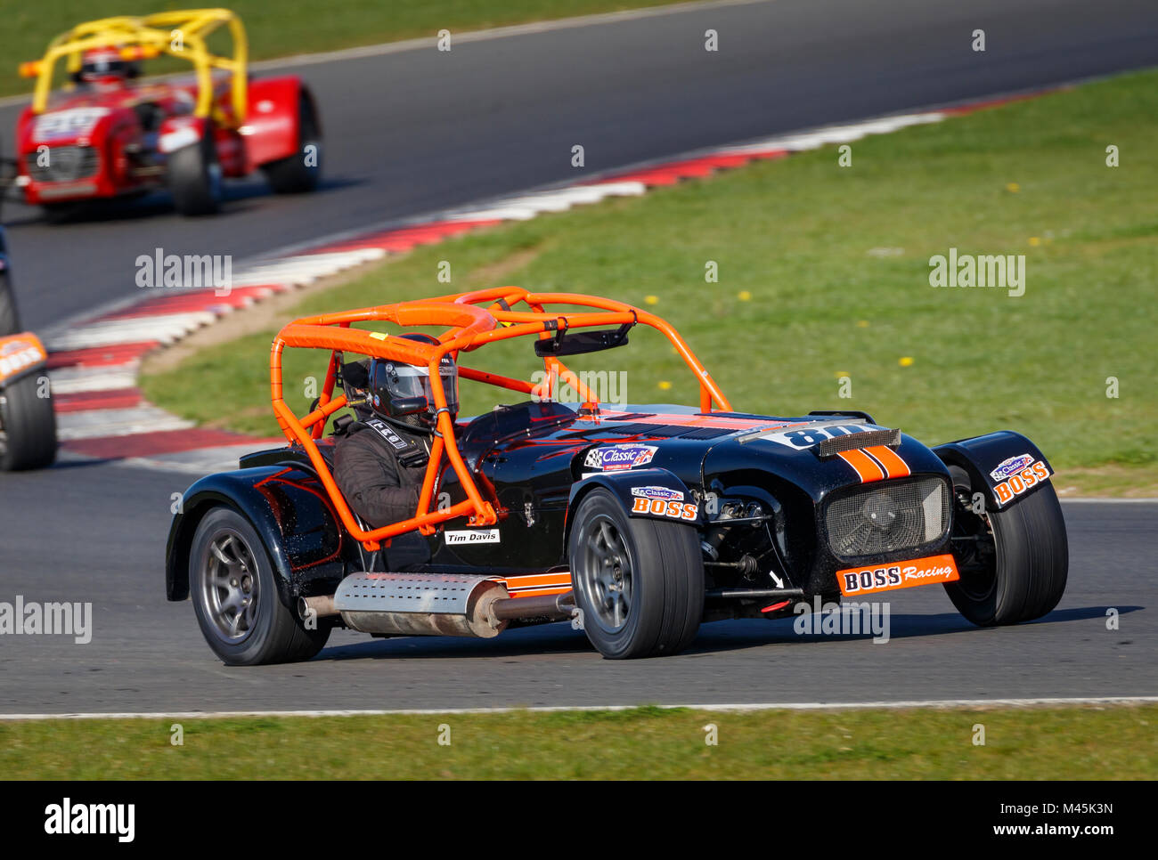 2006 Caterham C400 with driver Tim Davis during the CSCC Gold Arts ...