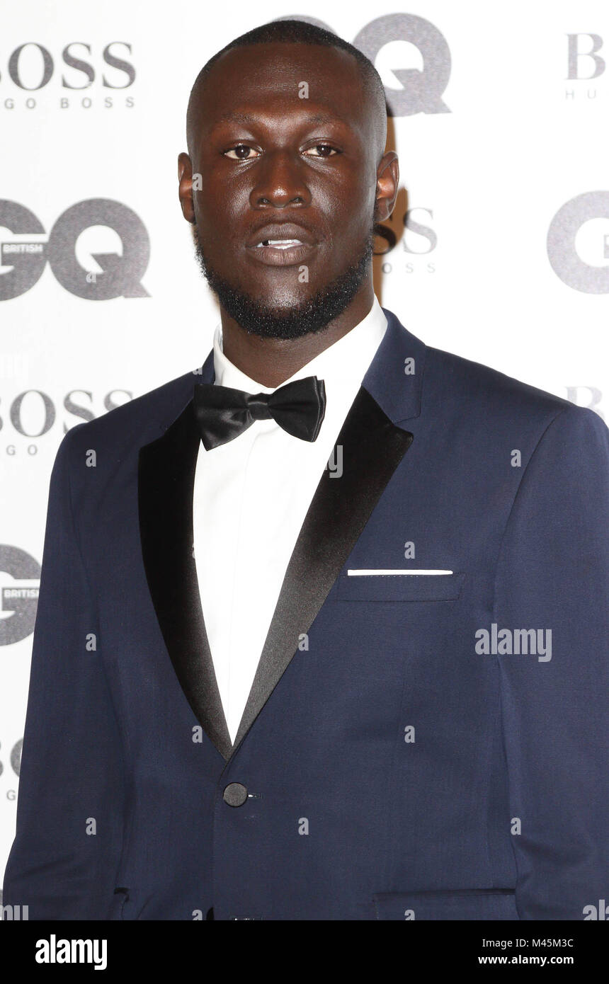London, UK. Stormzy at GQ Men of the Year Awards 2017, at Tate Modern ...