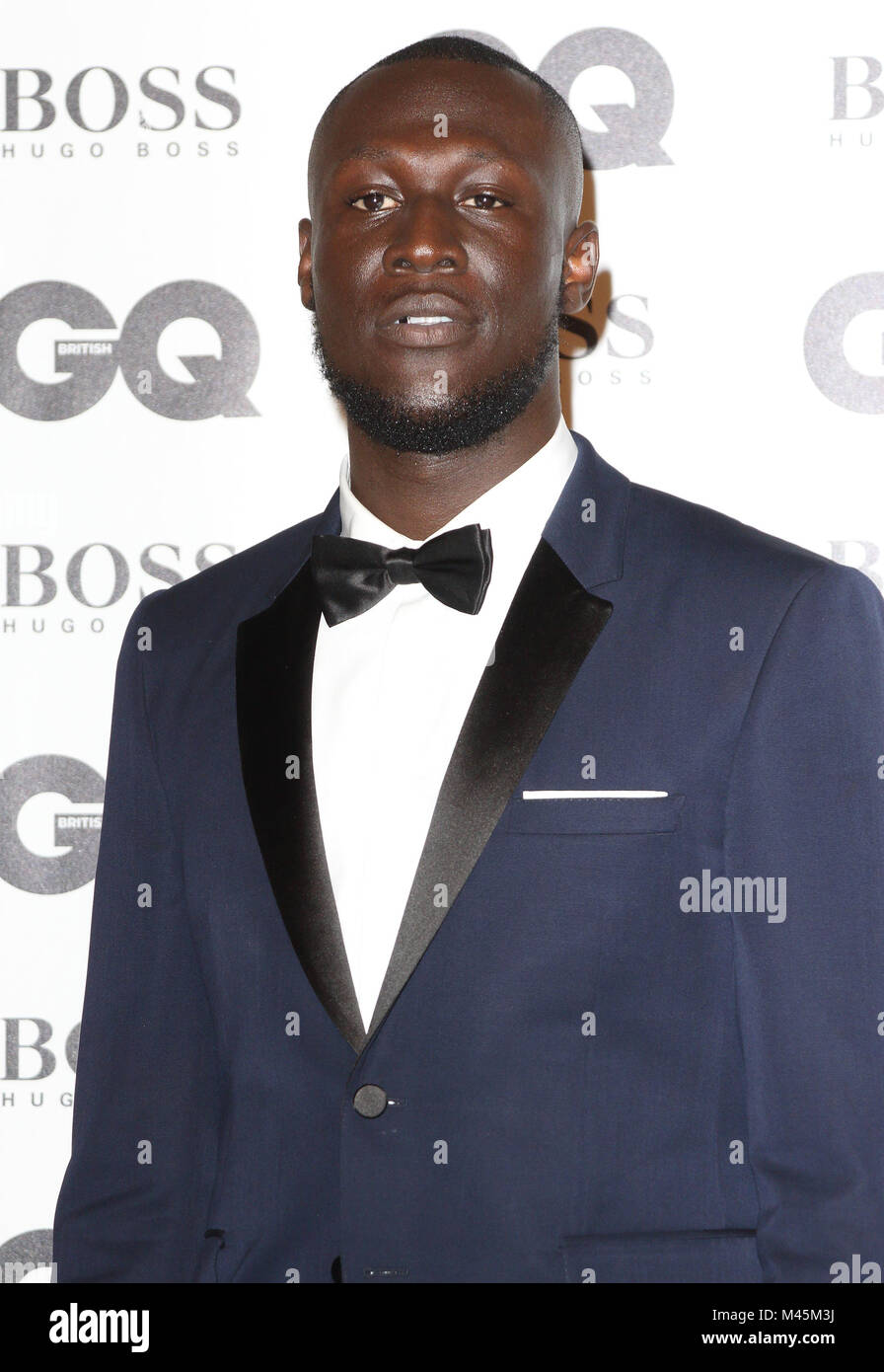 London, UK. Stormzy at GQ Men of the Year Awards 2017, at Tate Modern ...