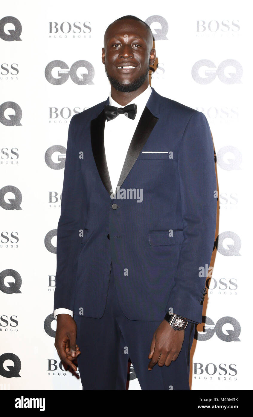 London, UK. Stormzy at GQ Men of the Year Awards 2017, at Tate Modern ...