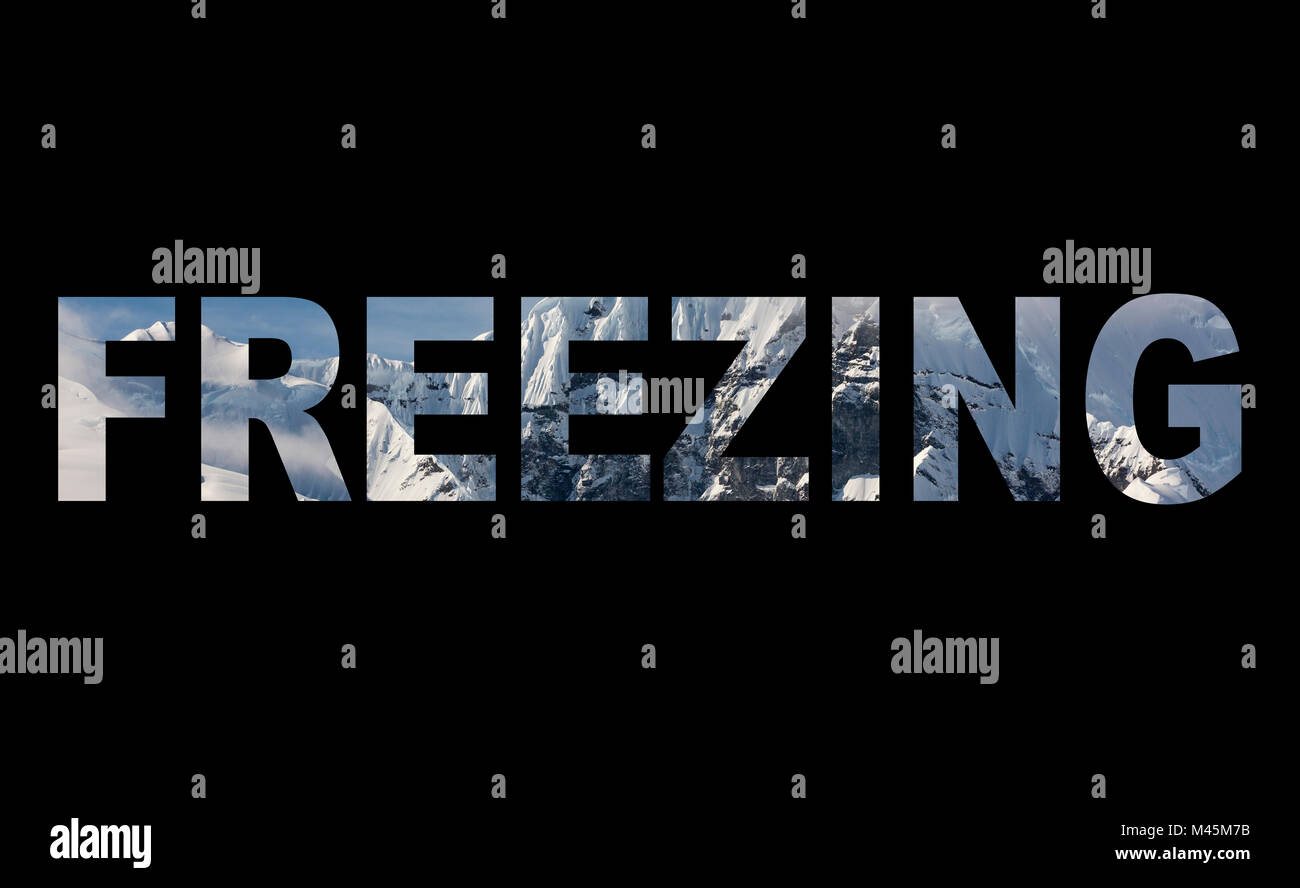 Freezing cold cut out hi-res stock photography and images - Alamy