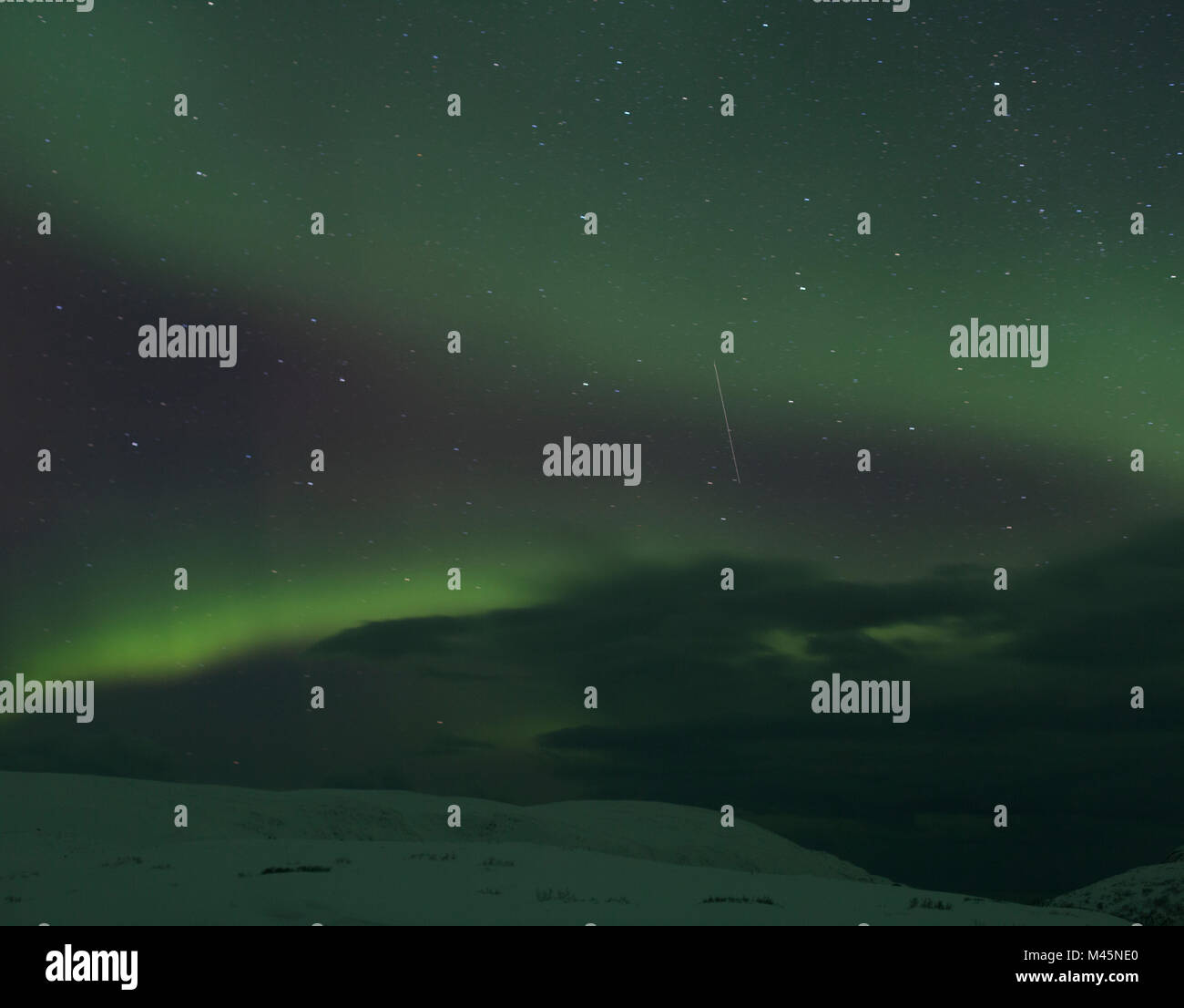 Aurora and snow hi-res stock photography and images - Alamy