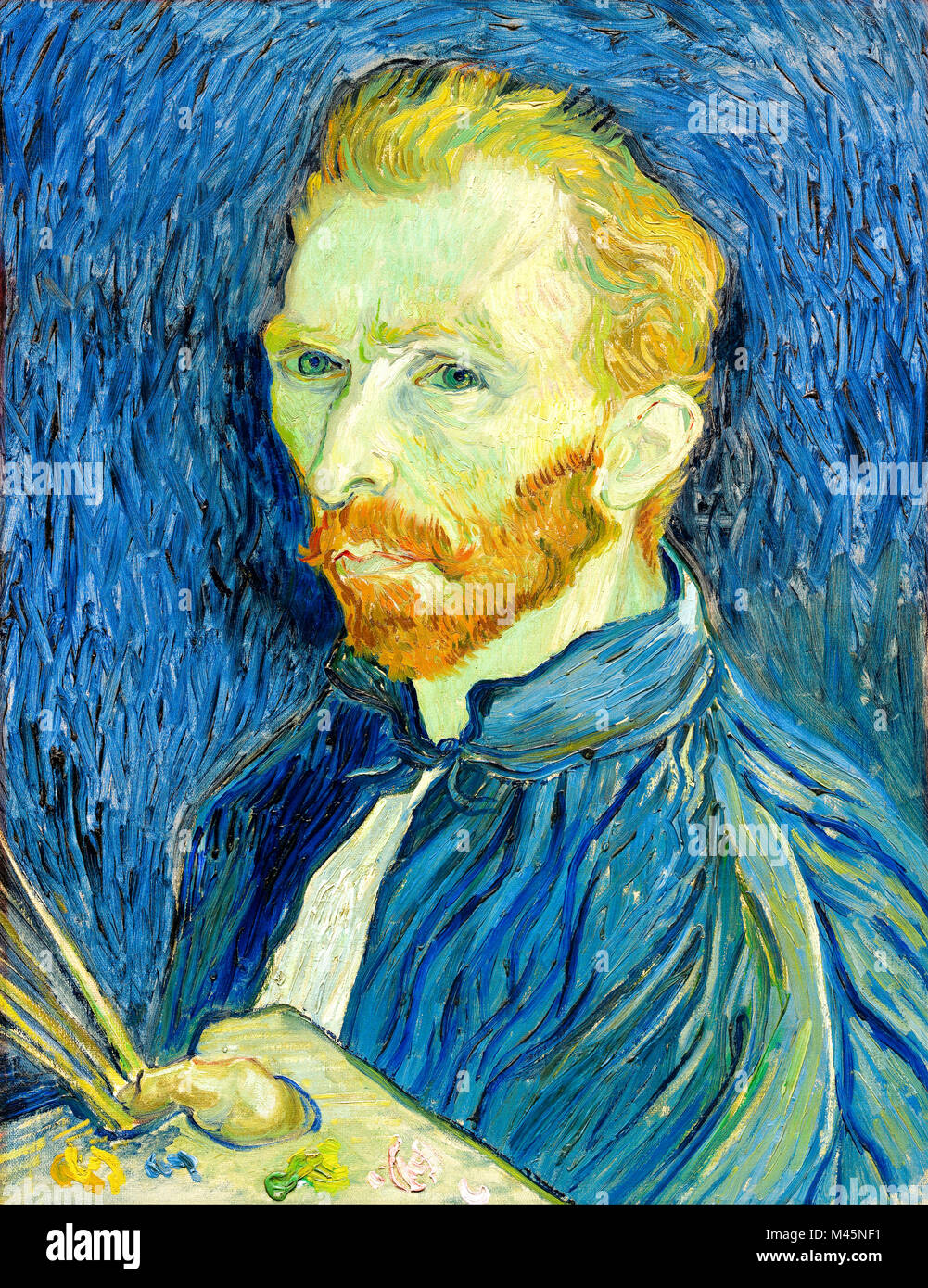 Self-Portrait, 1889 by Van Gogh Stock Photo - Alamy