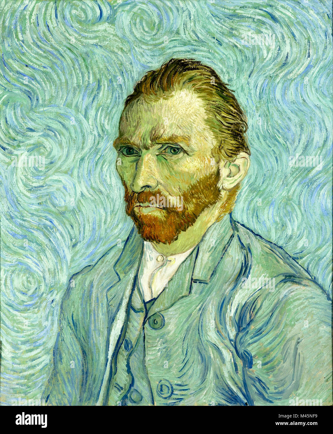 Self-Portrait, September 1889 by Van Gogh Stock Photo - Alamy