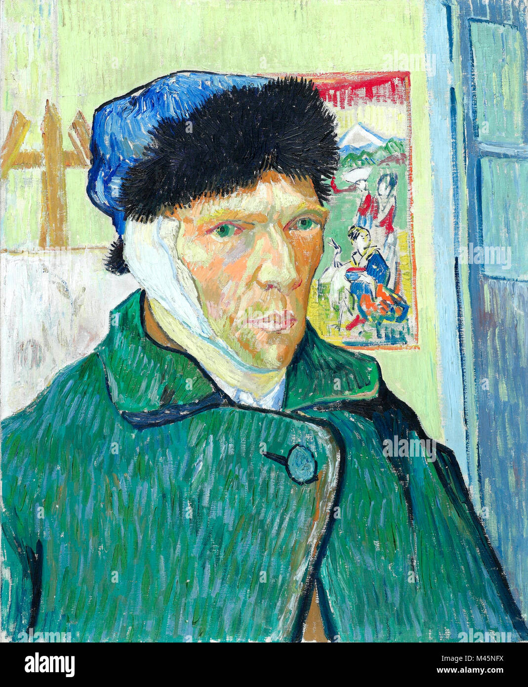 Van gogh self portrait ear hi-res stock photography and images - Alamy