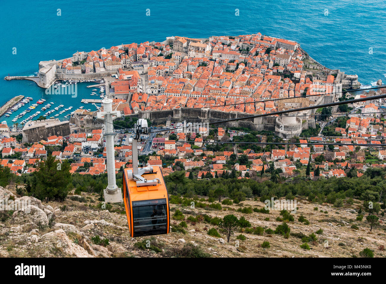 Dubrovnik cable car hi-res stock photography and images - Alamy