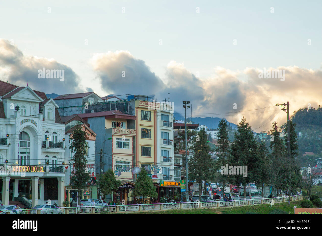 Sapa sunset hi-res stock photography and images - Alamy
