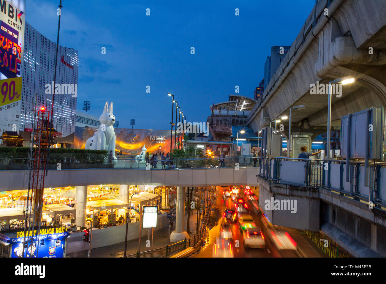 MBK shopping center in Bangkok Thailand Stock Photo - Alamy