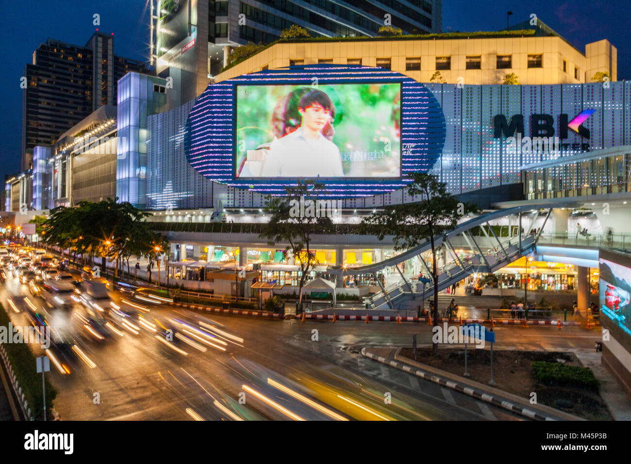 MBK shopping center in Bangkok Thailand Stock Photo - Alamy