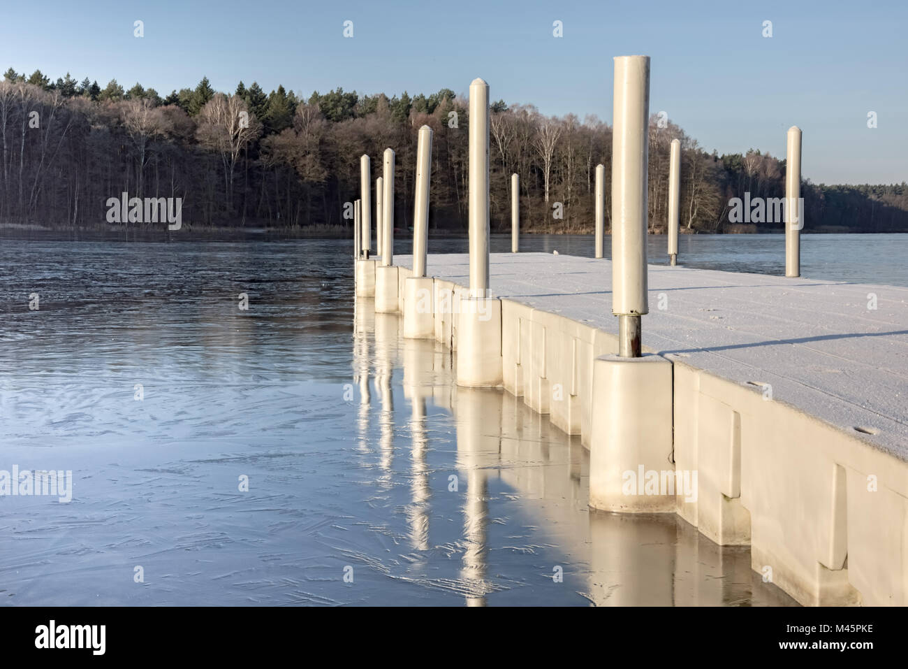 Wooden pier marbella hi-res stock photography and images - Alamy