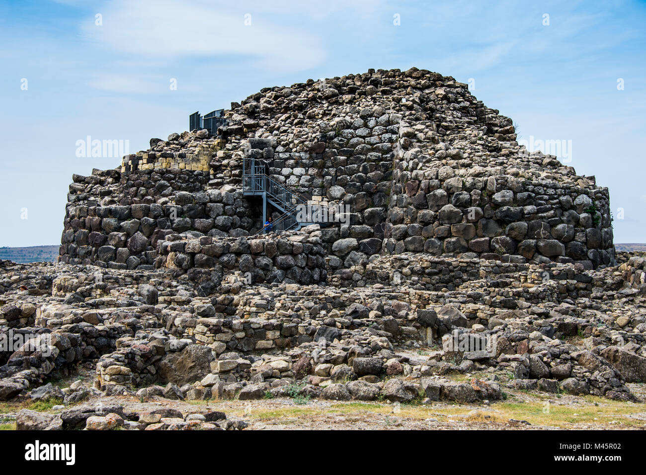 Unesco world heritage site,Su Nuraxi,nuragic archaeological site in ...