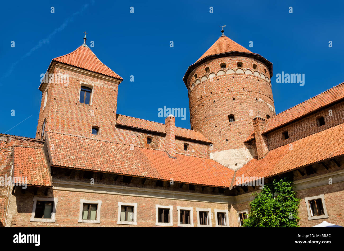 castle of Reszel in Poland Stock Photo - Alamy