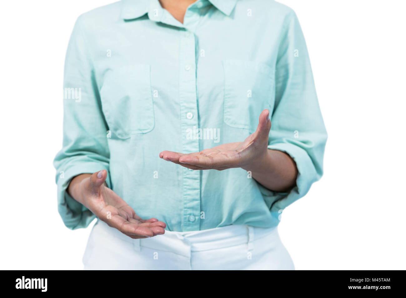 Mid section young businesswoman hi-res stock photography and images - Alamy